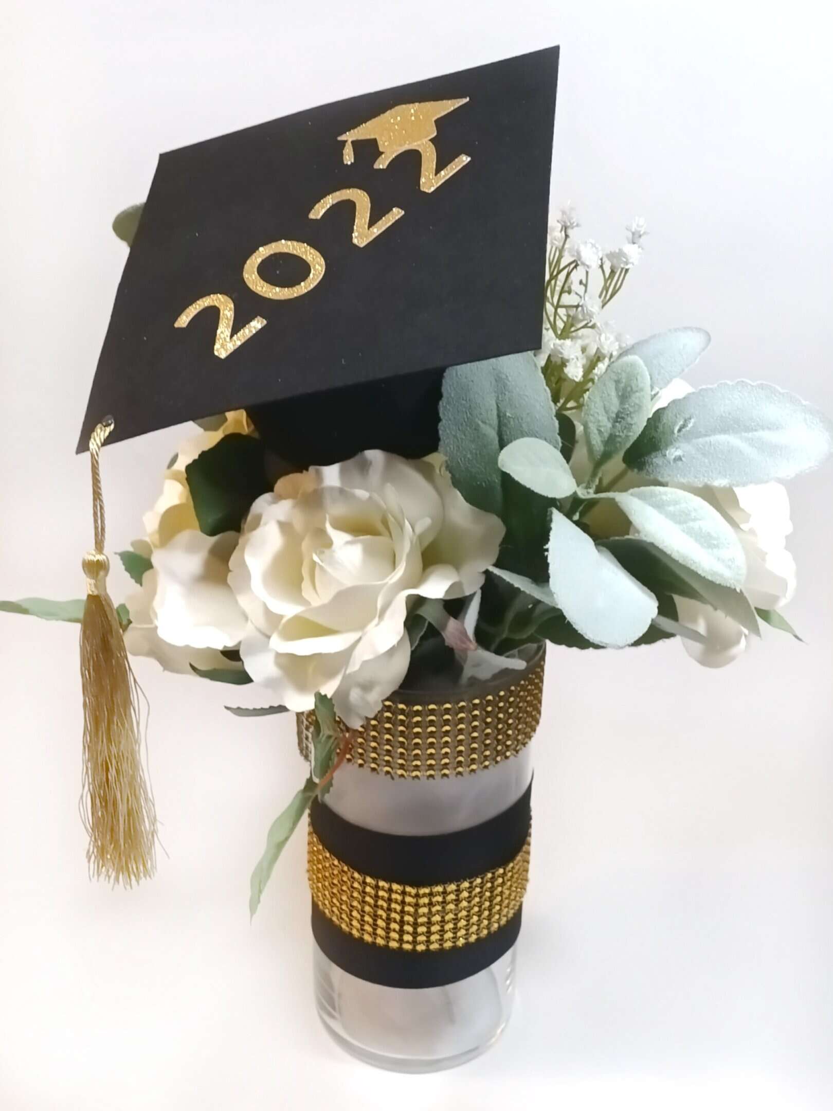 Graduation Cap Decor Centerpiece - Party By Imagination